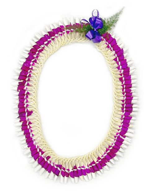 Micronesian Ginger Lei: Purple | Hawaii Flower Lei