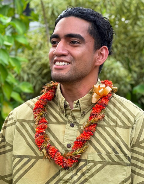 Cigar & Kukunaokala Twist Lei | Hawaii Flower Lei