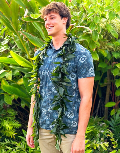 Maile Style Ti Leaf Lei Delivered Nationwide | Hawaii Flower Lei