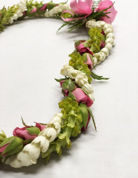 Pakalana Pikake Rose Twist Lei Delivered Nationwide | Hawaii Flower Lei